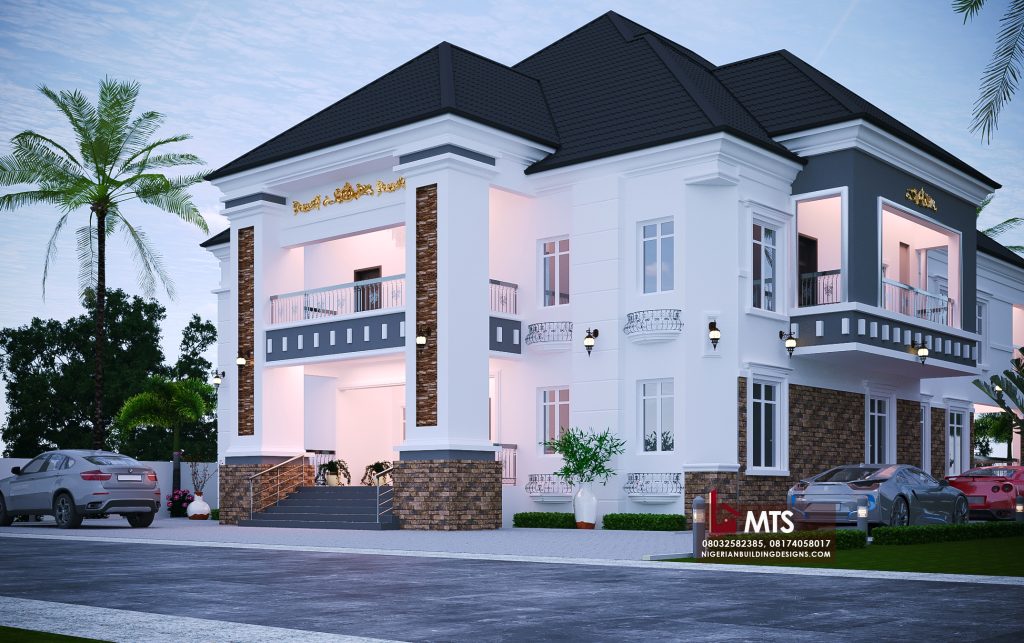 5 BEDROOM DUPLEX (RF D5053) – NIGERIAN BUILDING DESIGNS